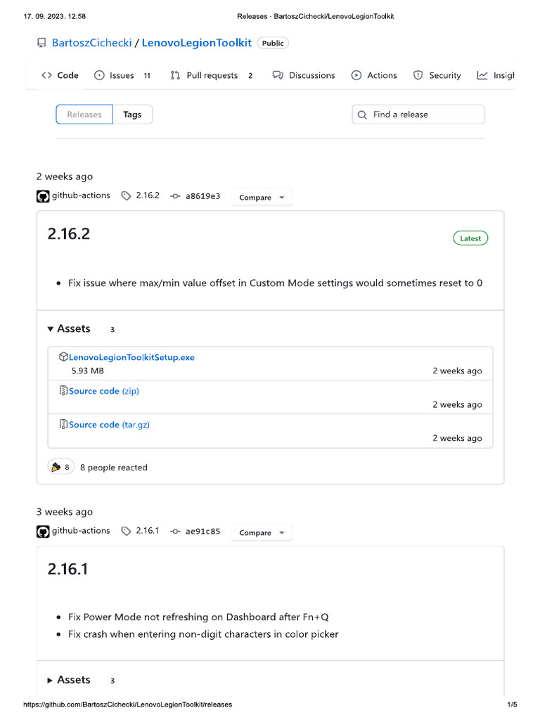 BartoszCichecki - LenovoLegionToolkit | PDF