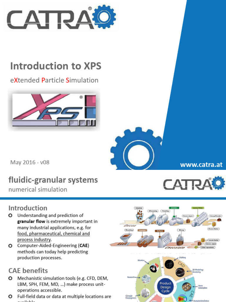 XPS Introduction CATRA-v08 May2016 Compr | PDF | Computational Fluid Dynamics | Graphics ...