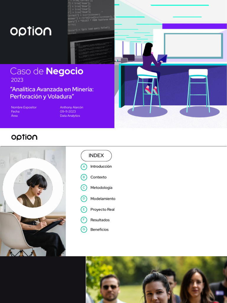 Presentación Anthony Alarcón | PDF | Perforación