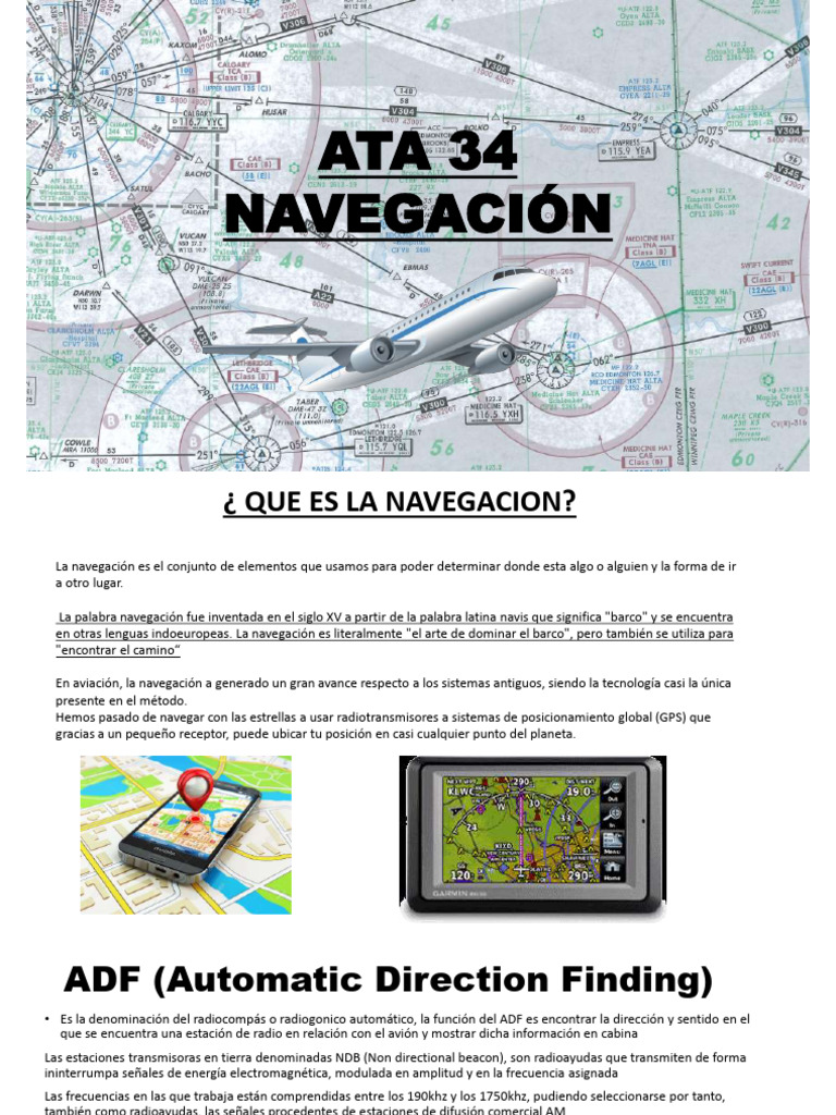 Ata 34 Navegacion | PDF | Sistema de Posicionamiento Global | Control ...