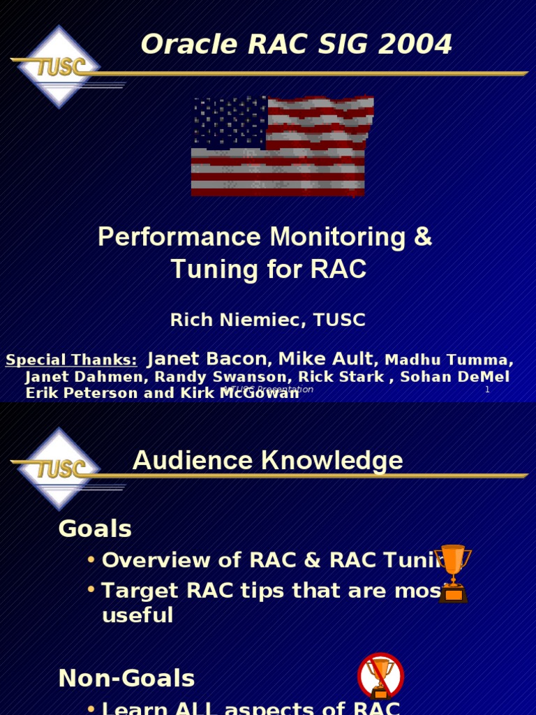 Rac Tuning Sig 2004 | PDF | Oracle Database | Cache (Computing)