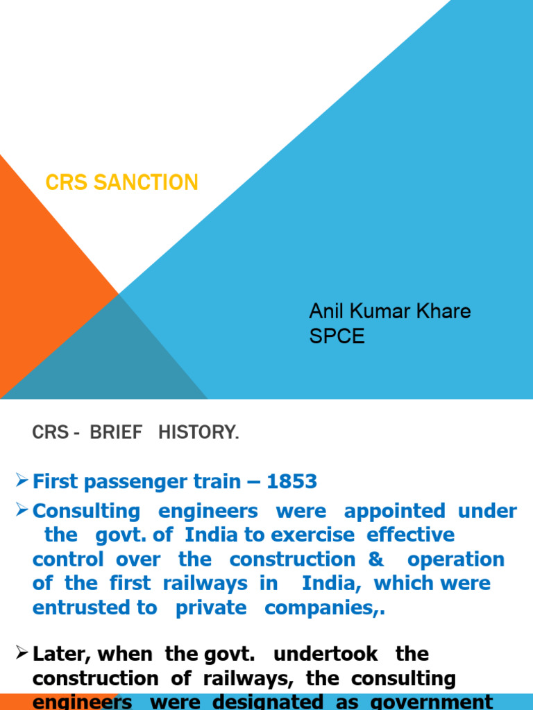 CE 4 - CRS Inspection | PDF | Rail Transport | Train
