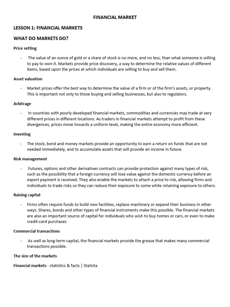 Lesson 1,2,3 - Finmar | Download Free PDF | Foreign Exchange Market ...