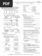 English Class B1 Units 4-6 Test | PDF