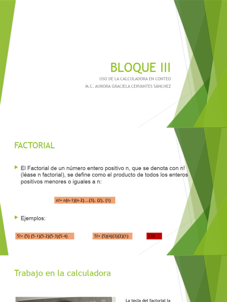 BLOQUE III y IV | PDF | Permutación | Matemáticas