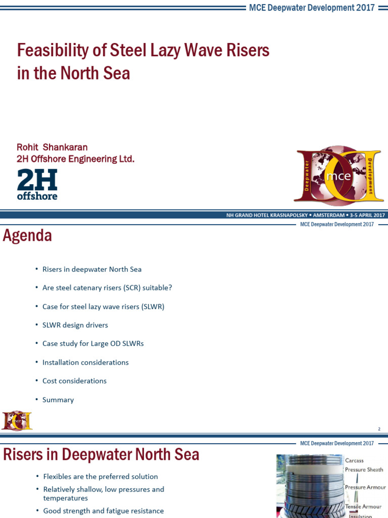 MCEDD 2017 Feasibility of Steel Lazy Wave Risers in The North Sea ...