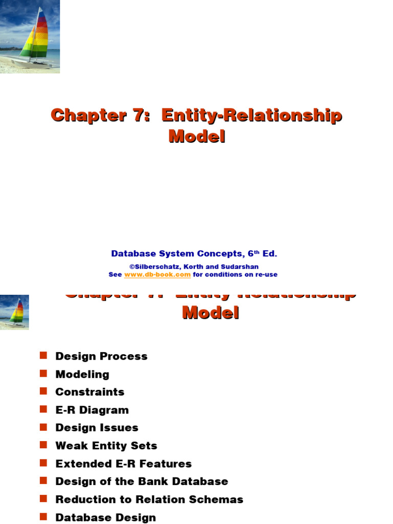ch7-ER DIAGRAM | PDF | Unified Modeling Language | Data Management