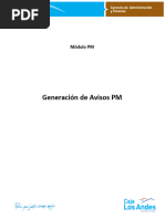 Creación de Aviso en SAP PM - IH01 | PDF | Informática