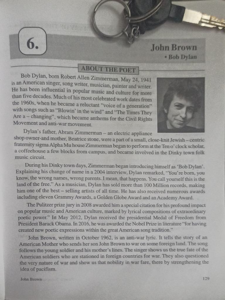 John Brown | PDF | Bob Dylan