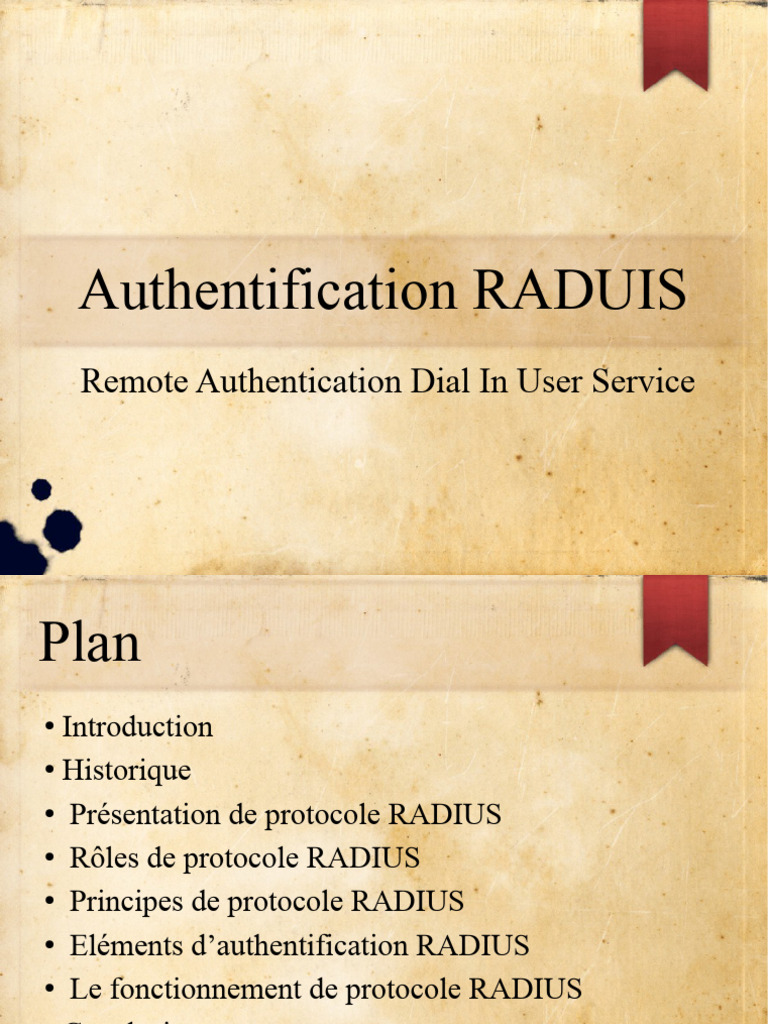 RADIUS | PDF | Rayon (géométrie) | Ingénierie informatique