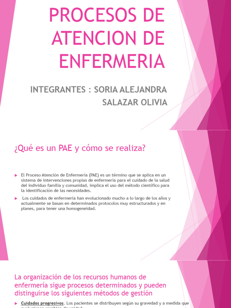 Procesos de Atencion de Enfermeria | PDF