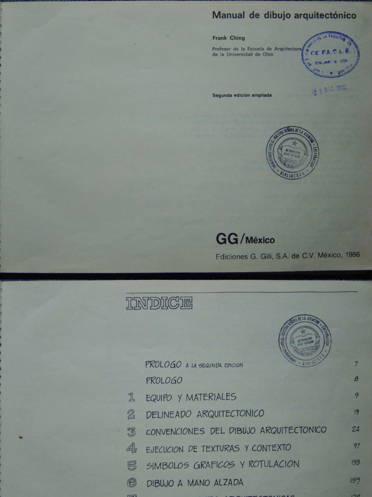 (L) Ching - Manual de Dibujo Arquitectónico | PDF
