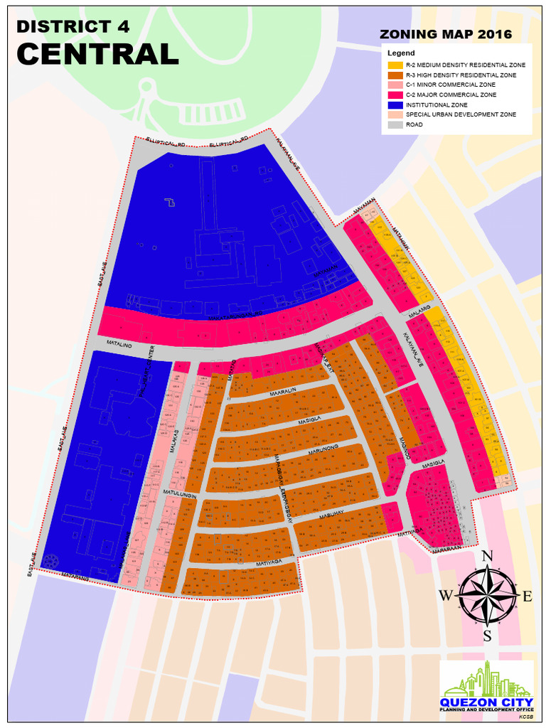 Central Zoning Map 2016 | PDF