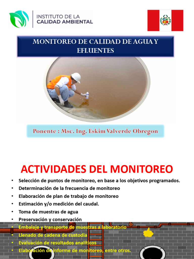 Monitoreo de Agua | Descargar gratis PDF | Agua subterránea | Agua