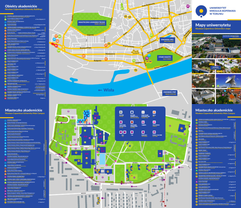 Mapy Uniwersytetu: Mapa Torunia | PDF