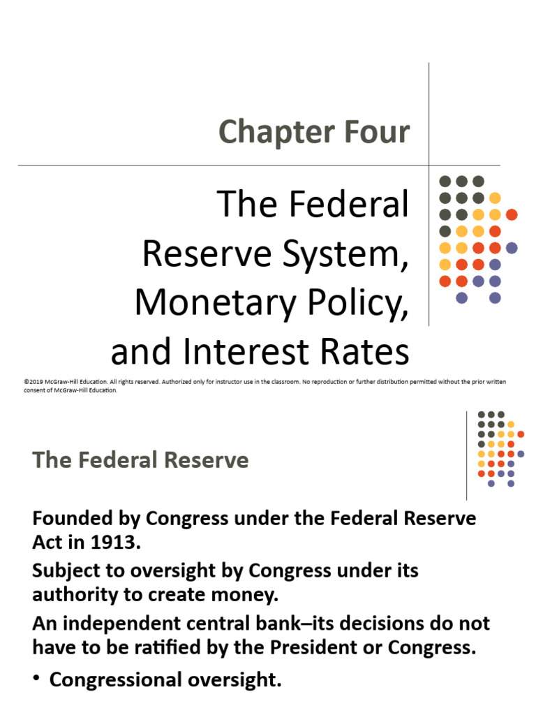 Saunders 7e PPT Chapter04 Accessible | PDF | Federal Reserve | Monetary ...