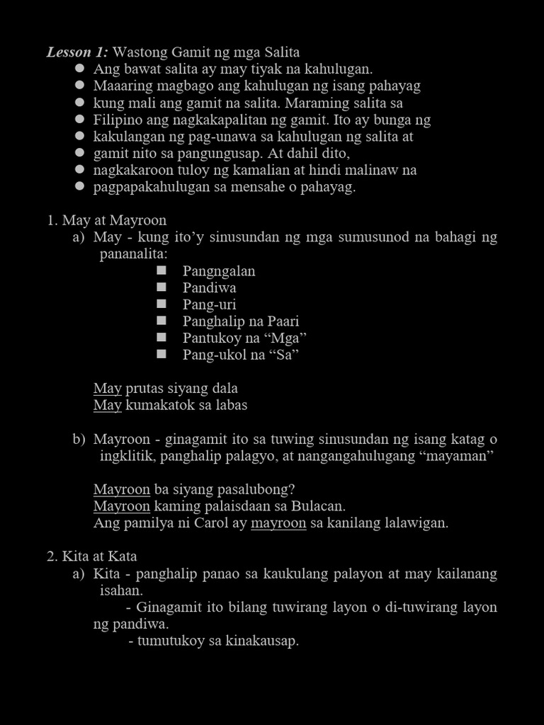 KomFil Reviewer | PDF