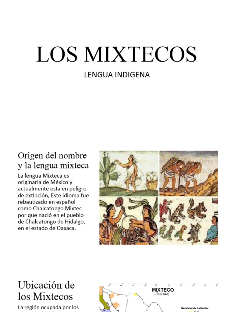 Los Mixtecos | PDF | Mesoamérica | México