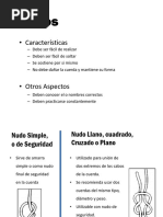 Nudos, Amarres y Anclajes | PDF | Nudo | Cuerda