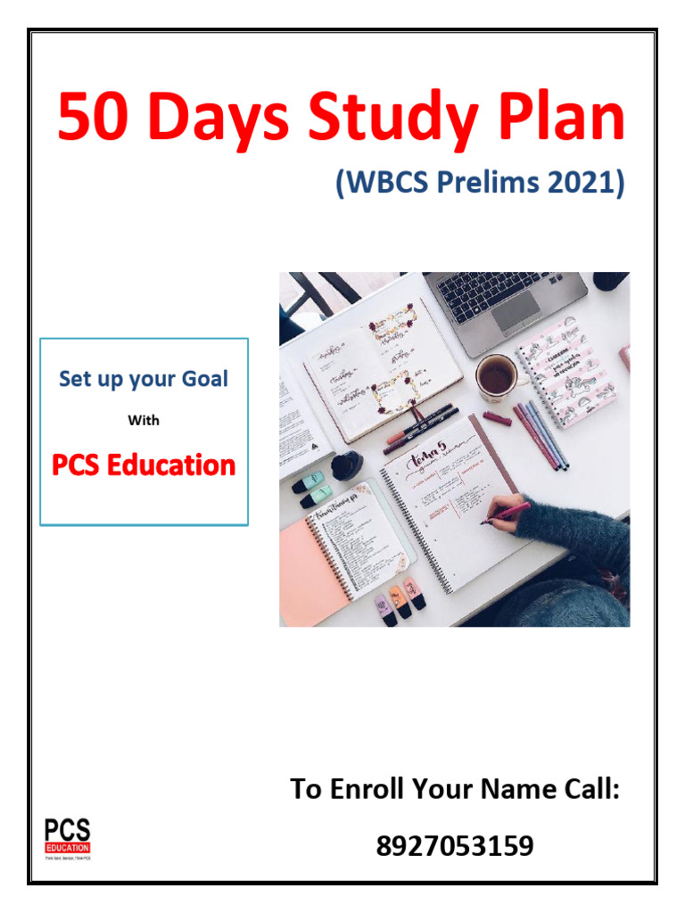 50 Days Study Plan.. | PDF