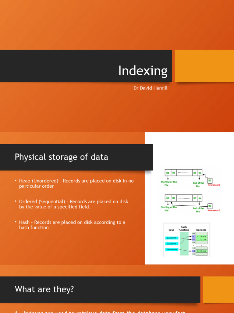 Indexing Lecture Nov 2023 Summary Pdf Database Index Table Database 7239