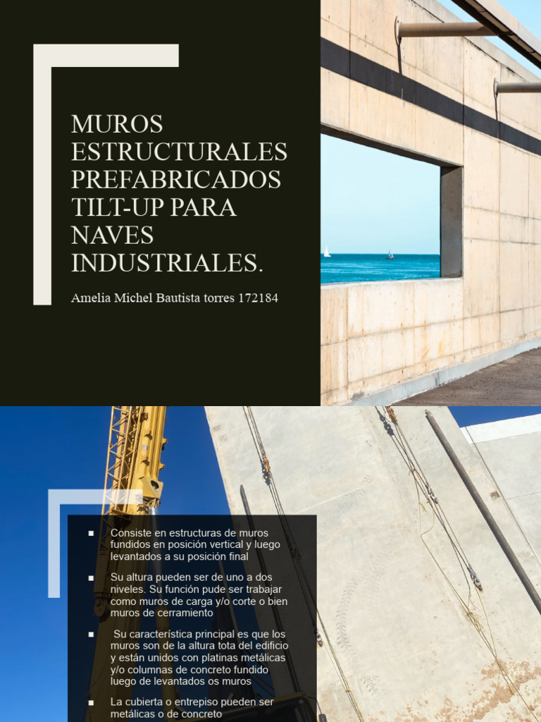 Sistema Tilt Up Tilt Wall | PDF | Hormigón | Ingeniería estructural