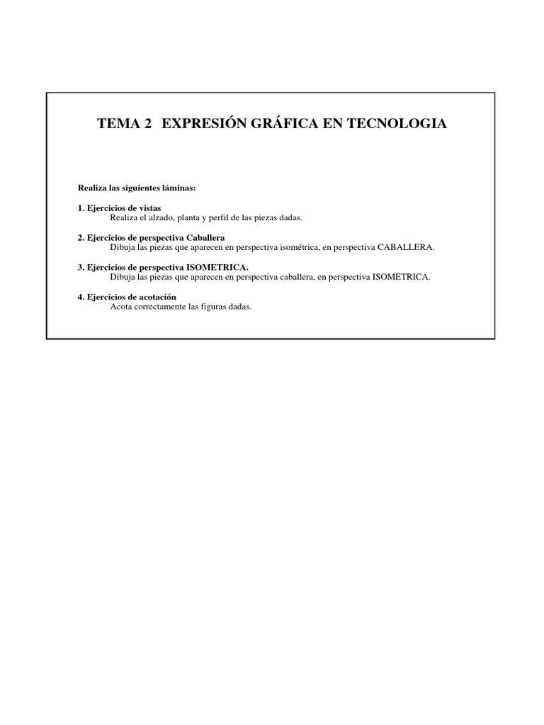 Ejercicios De Dibujo 1 Pdf Dibujo Perspectiva Gráfica