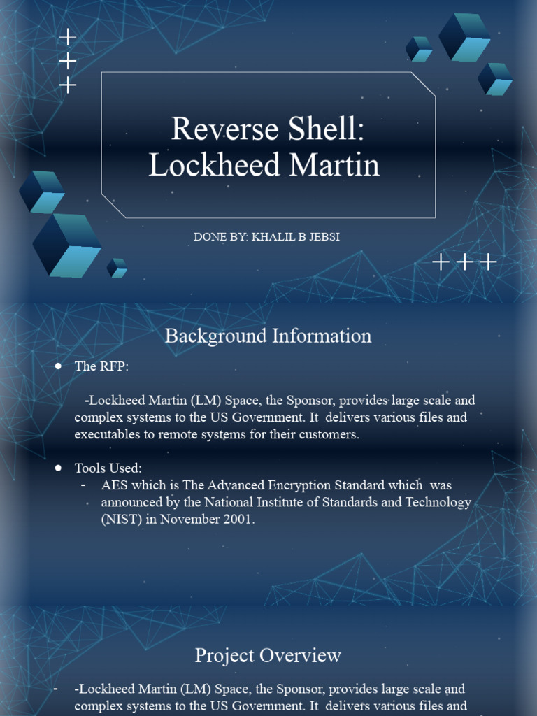 Reverse Shell Lockheed Martin Khalil Research | PDF | Cryptography ...