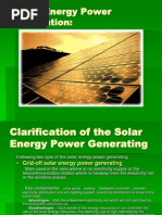 Solar PV Project Report | PDF | Photovoltaic System | Solar Energy