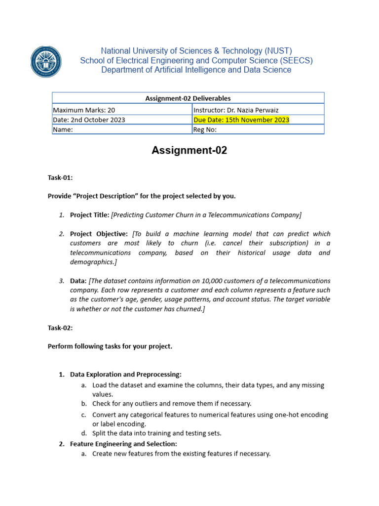 Machine Learning Assignment-02 | PDF | Machine Learning | Data
