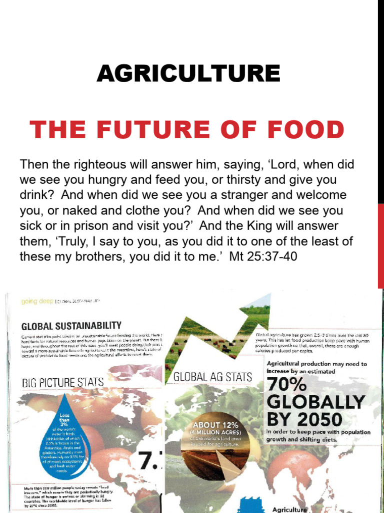 09 Agriculture R0323 | PDF | Agriculture | Malnutrition