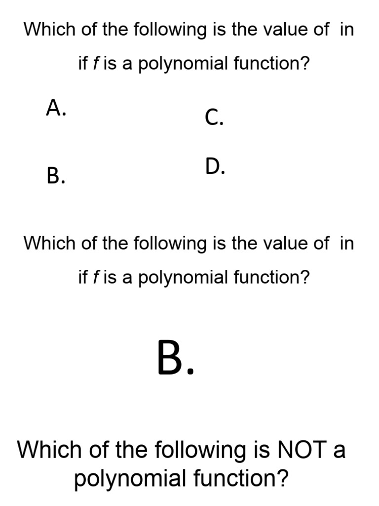 Polynomial Function | PDF | Polynomial | Factorization Polynomial Function | PDF | Polynomial | Factorization