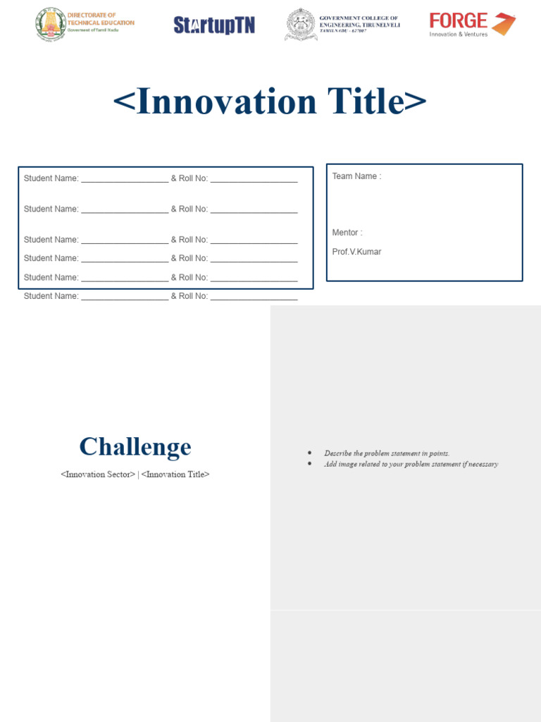 MUP Pitch Presentation - Template | PDF | Total Cost Of Ownership ...