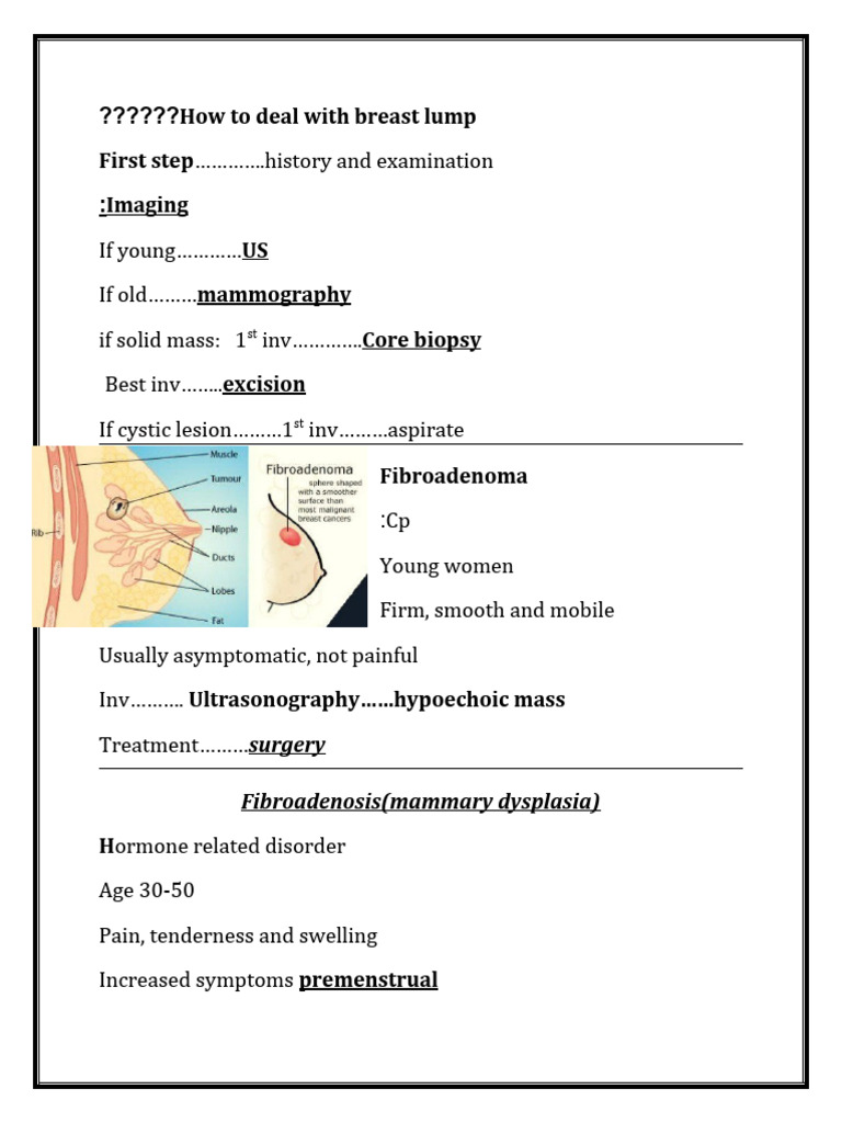 Breast Pdf Breast Cancer Medical Specialties