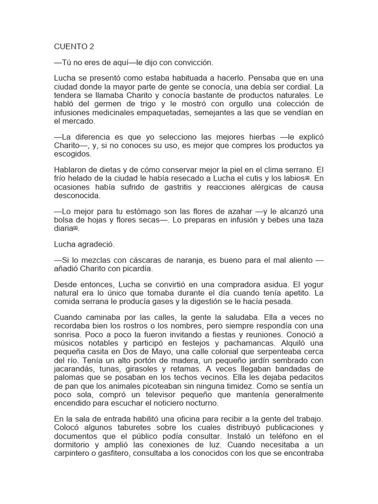 CUENTO 2 | PDF