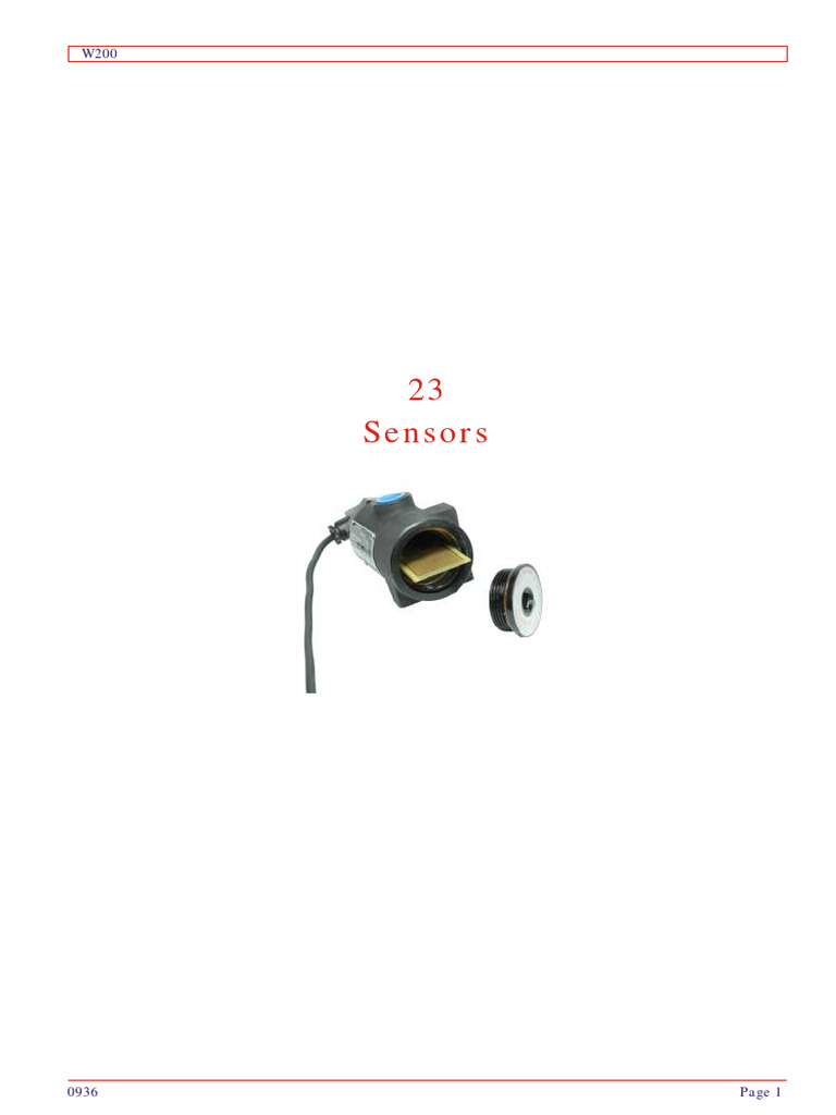Chapter 23 - Sensors | PDF | Lubricant | Switch