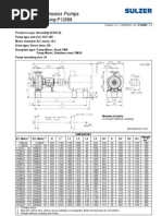 Manual Sulzer Bingham Pumps MSD | PDF