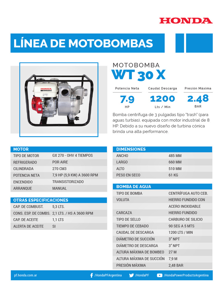 WT30X | PDF | Motor de combustión interna | Vehículos