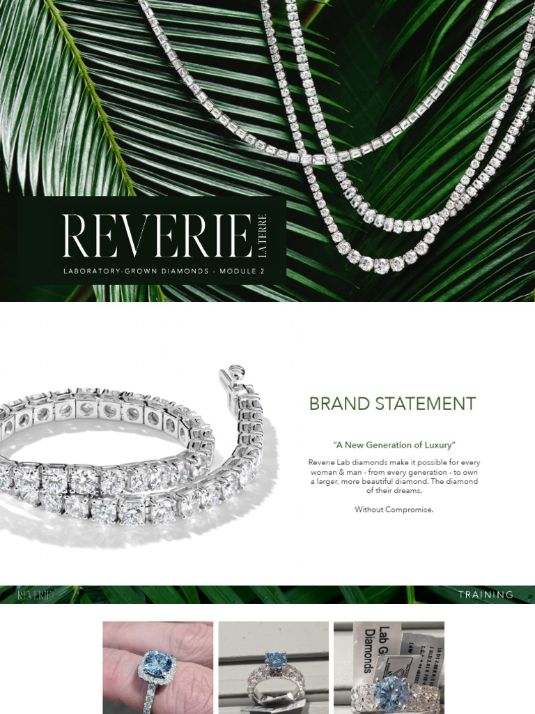 Reverie Training Deck - Module 2 | PDF | Diamond | Jewellery