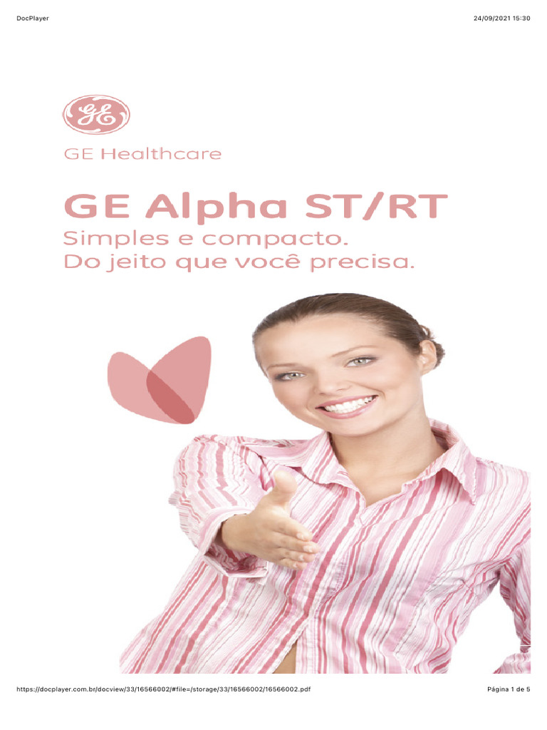 GE Alpha ST: RT | PDF