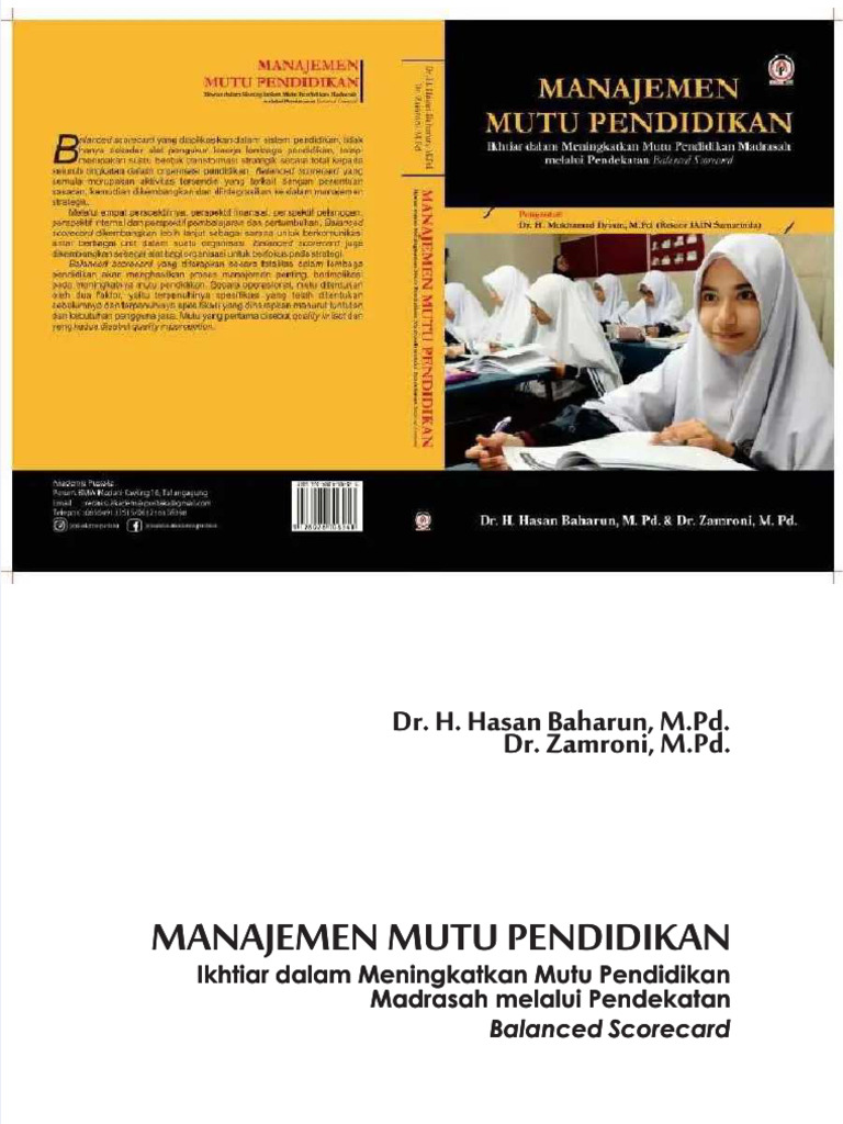 PDF Buku Manajemen Mutu Pendidikan | PDF