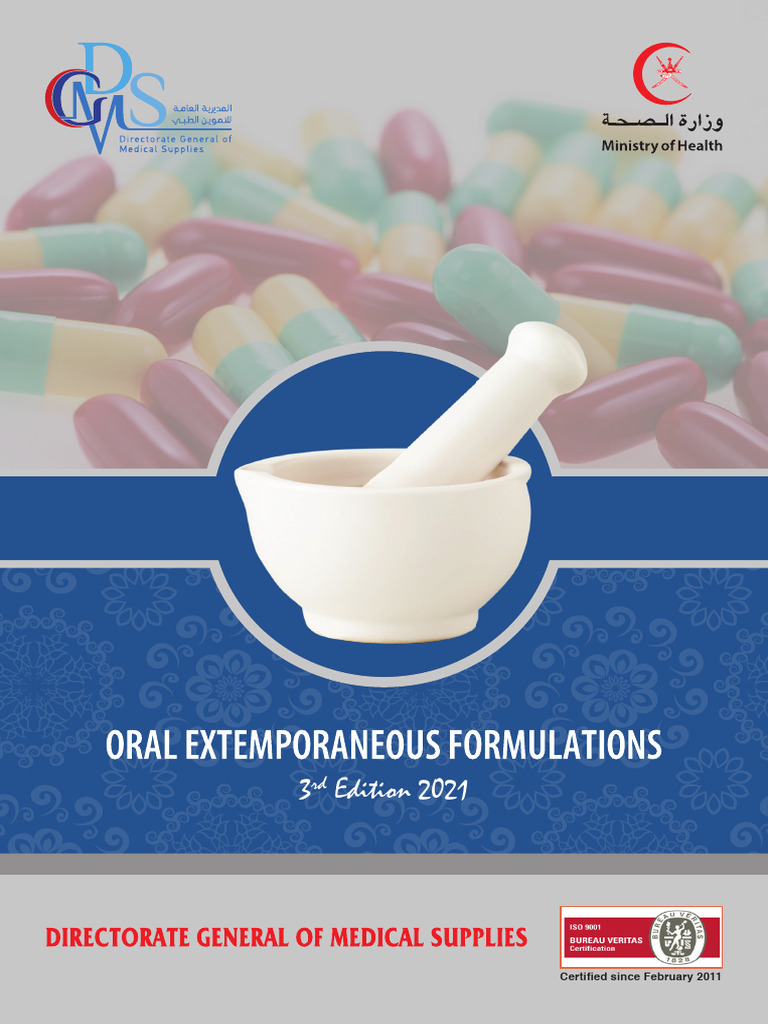 Oral Extemporaneous Formulations | PDF | Medical Prescription | Pharmacy