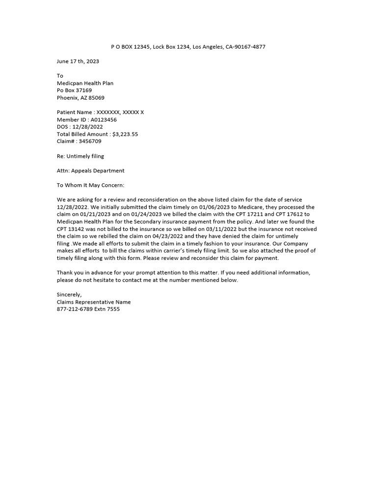 Past TFL Appeal Generic Form PDF | PDF