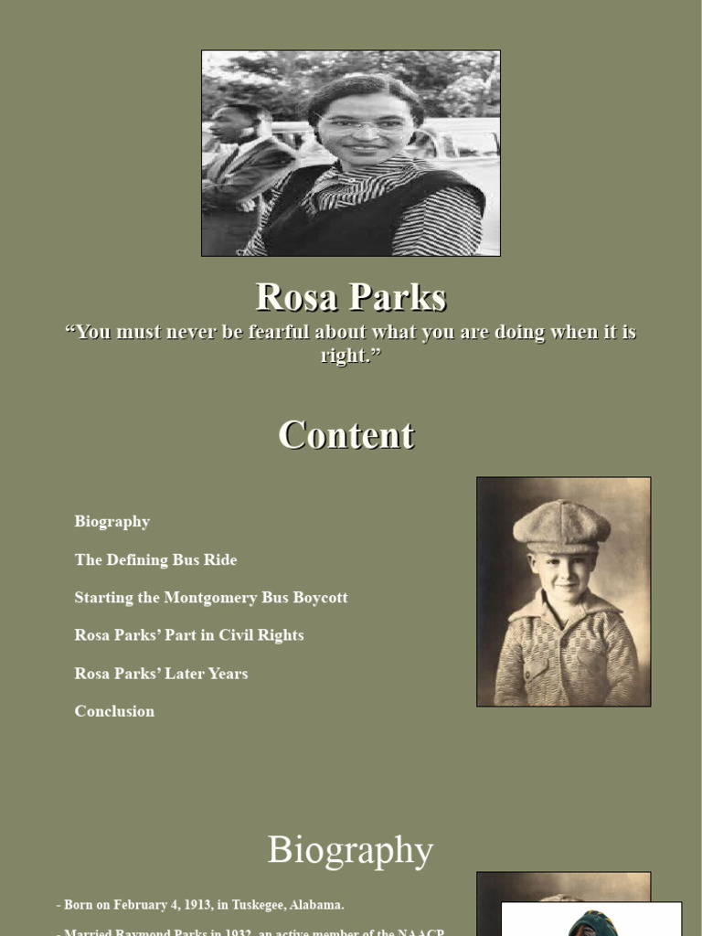 Rosa Parks | Download Free PDF | Rosa Parks | The United States