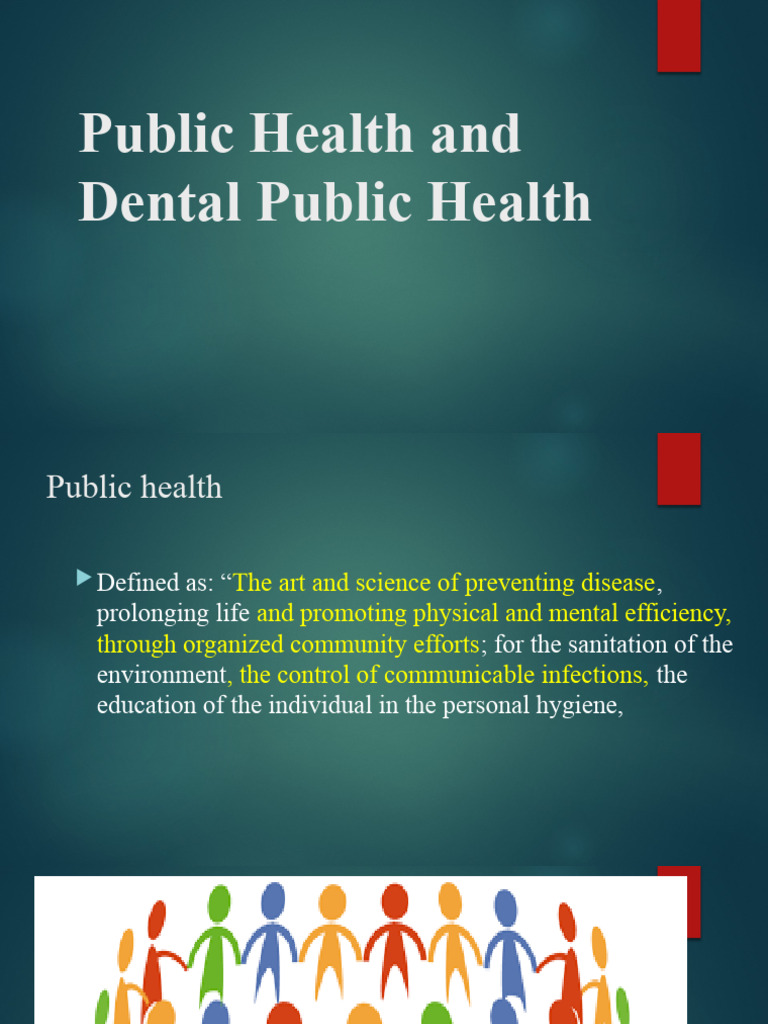 Introduction Public Health | PDF | Periodontology | Dentistry