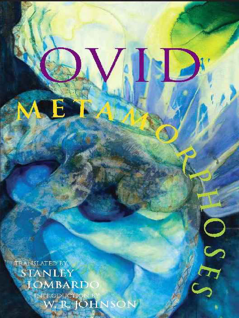 Ovid Lombardo Metamorphoses | PDF