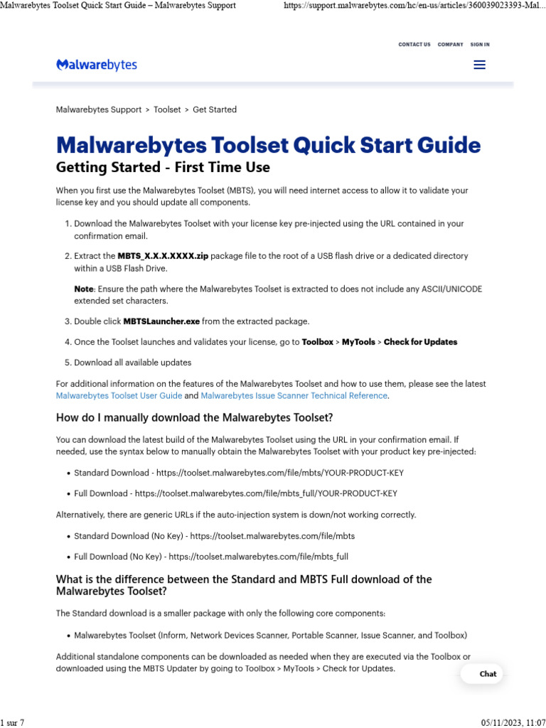 Malwarebytes Toolset Quick Start Guide - Malwarebytes Support | PDF ...