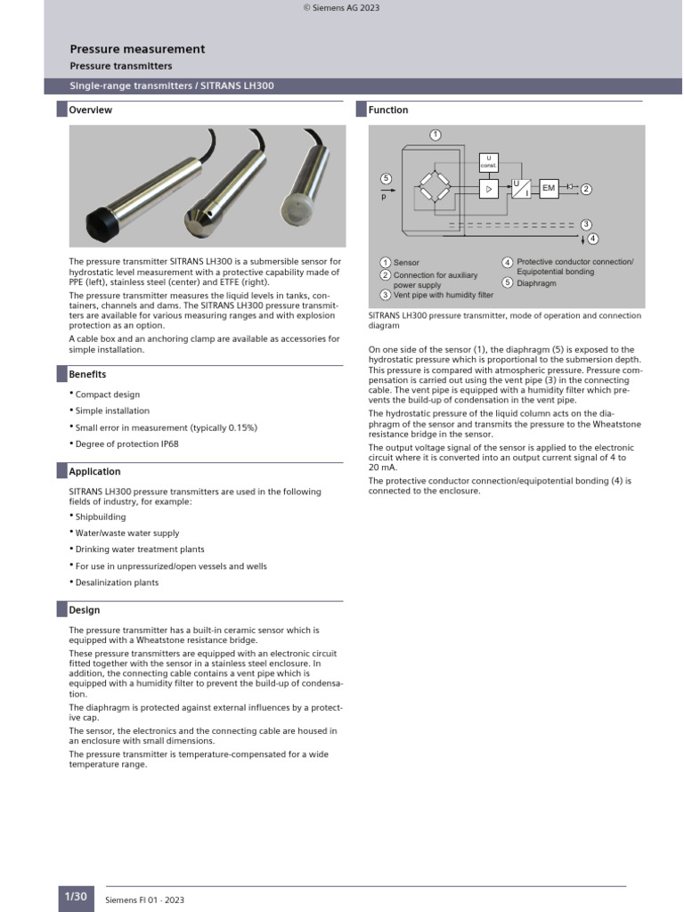 Sitransp lh300 Fi01 en | PDF