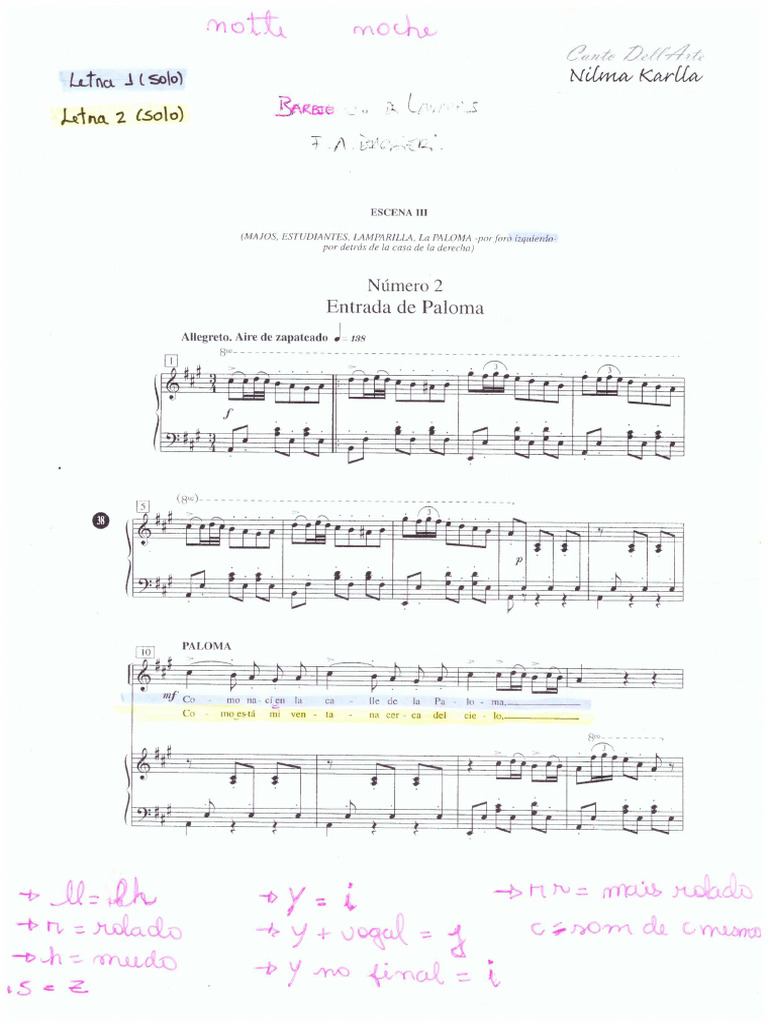 Libreto 1 Primeira Sequência | PDF | Música clássica | Artes Cênicas