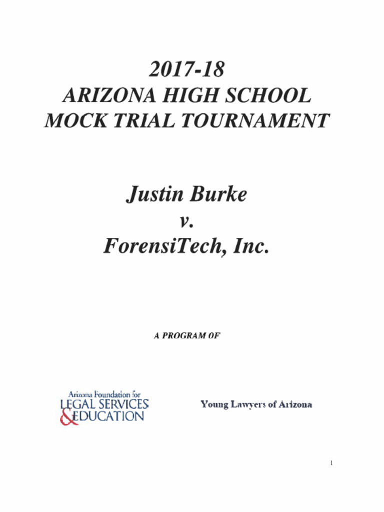 Justin Burke v. ForensiTech Inc | PDF